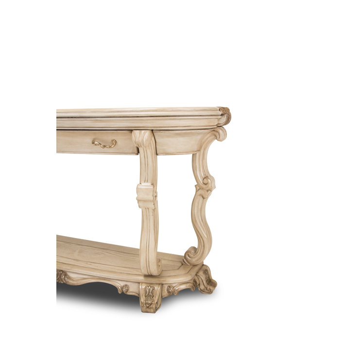 Michael Amini Platine de Royale Console Table & Reviews | Wayfair